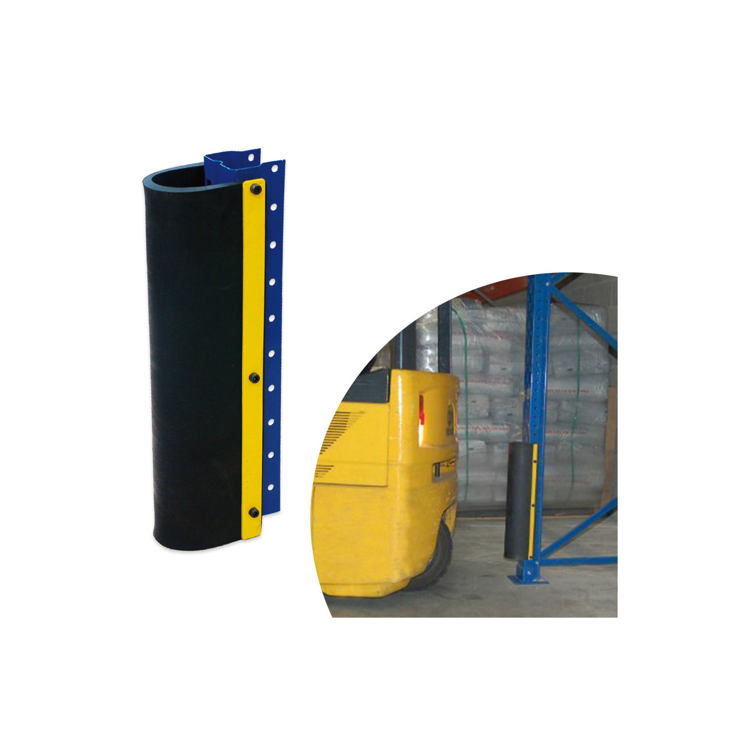 Protection for rack foot