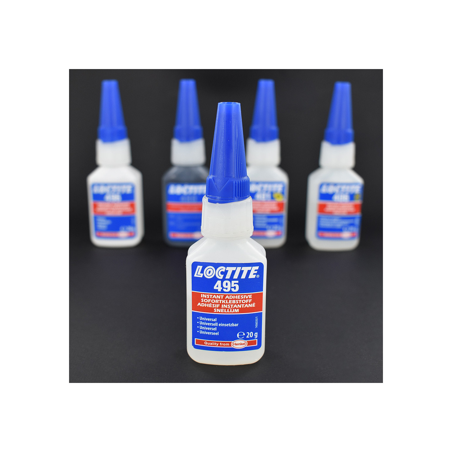 Adhésif instantané Loctite 495 - Solutions Elastomères