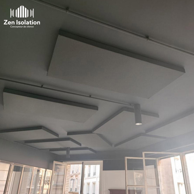 Acoustic Panel for Ceiling and Wall Rectangle, Rectangular