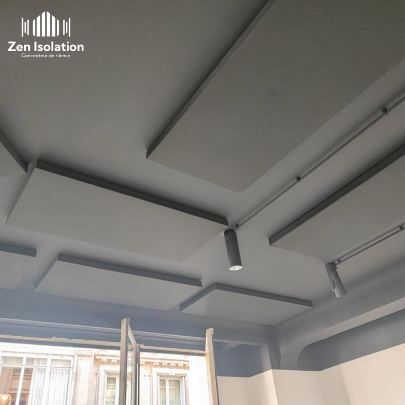 Acoustic Panel for Ceiling and Wall Rectangle, Rectangular